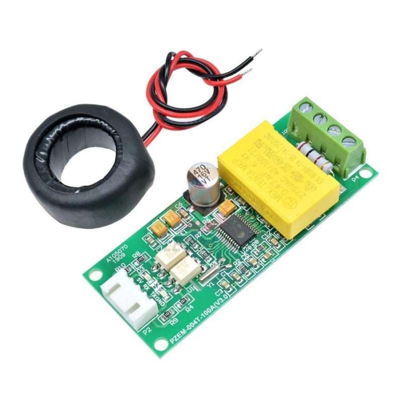 Jual Pzem-004t Ac Digital Watt Meter Volt Ampere Ttl Module For Arduino ...