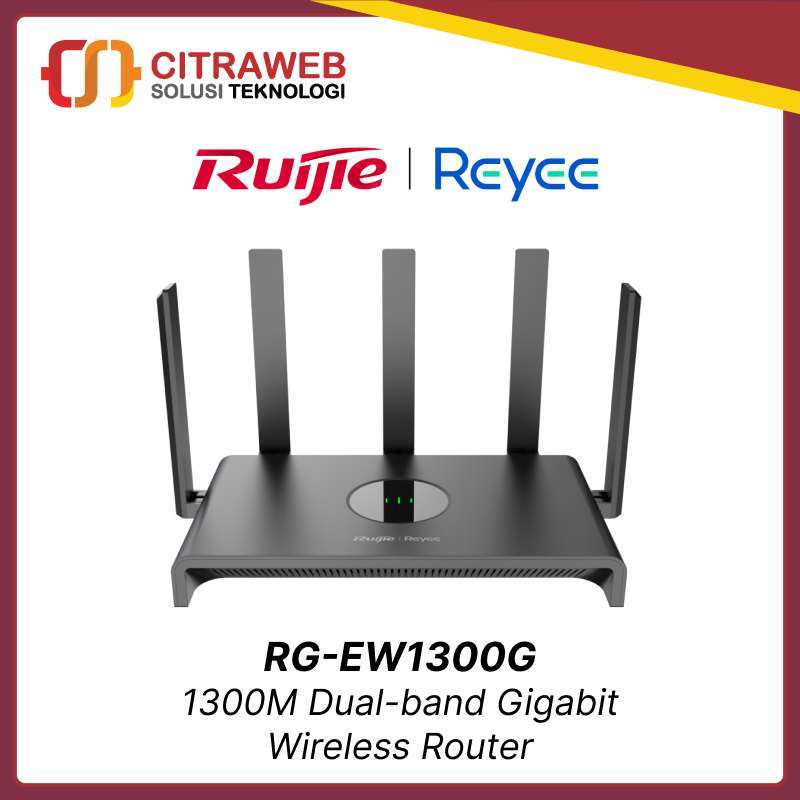 Jual Ruijie Reyee Rg-ew1300g 1300m Dual-band Gigabit Wireless Router Di ...