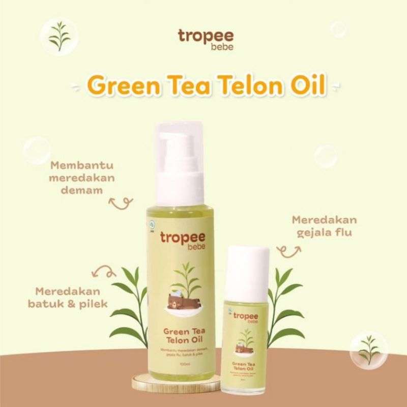 Jual Tropee Bebe - Telon Oil - Minyak Telon 100ml 30ml Roll On / Minyak Telon Aromatik Anak ...