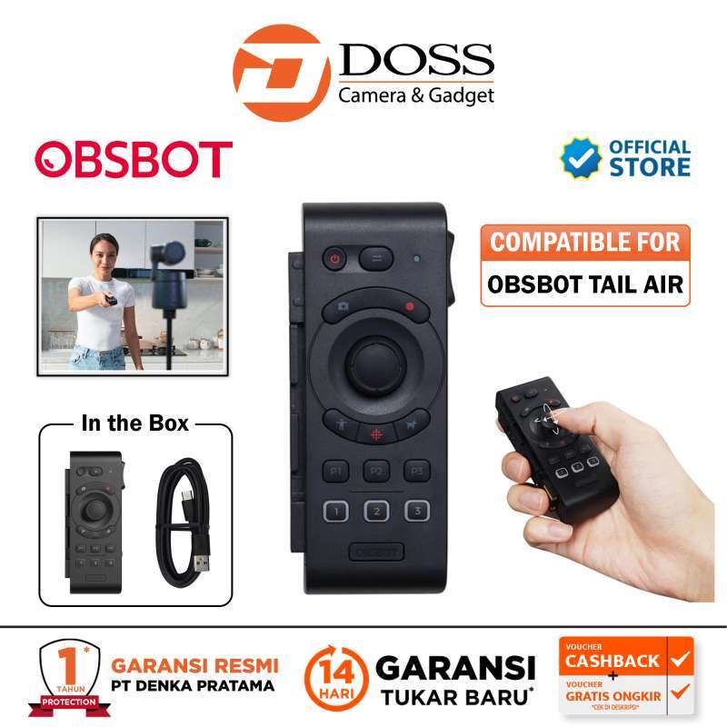 Jual Obsbot Tail Air Original Murah - Harga Diskon Juli 2024 | Blibli