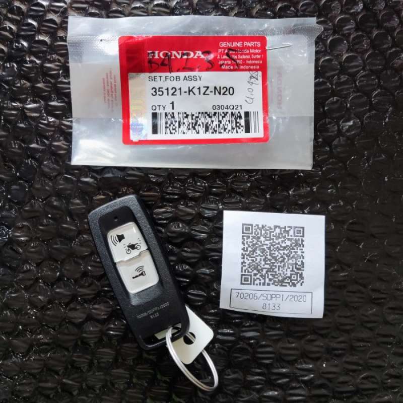 Promo Remote Smart Key New Pcx 160 Original Ahm Diskon 23% Di Seller ...