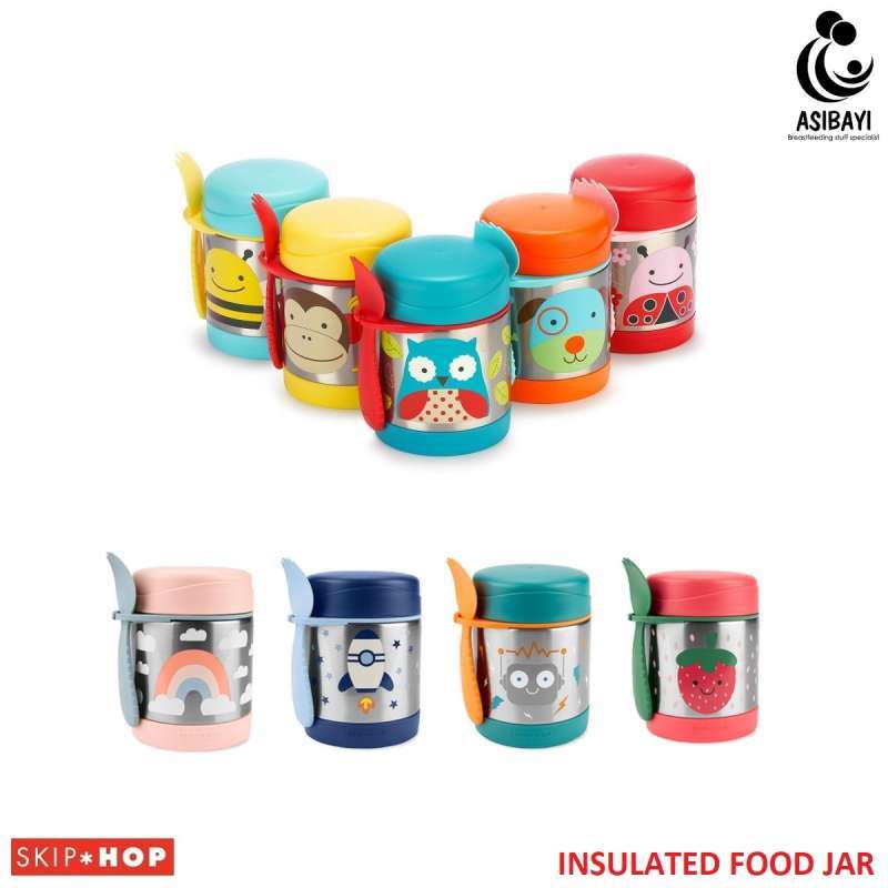 Jual Skip Hop Insulated Food Jar Wadah Makanan Tetap Panas Dan Dingin ...