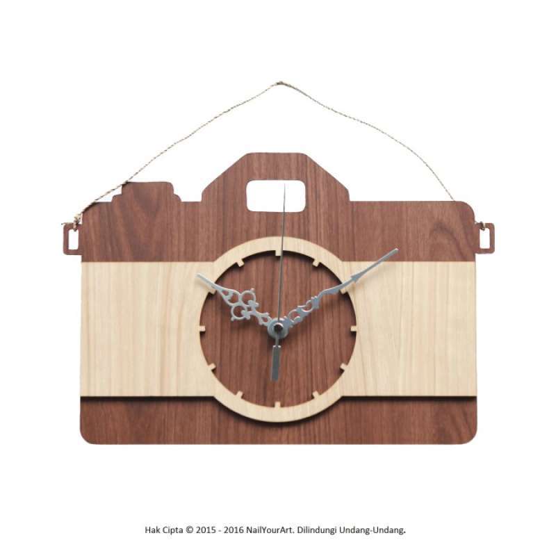 Promo Jam Dinding Unik Artistik - Camera Wall Clock Diskon 33% Di ...