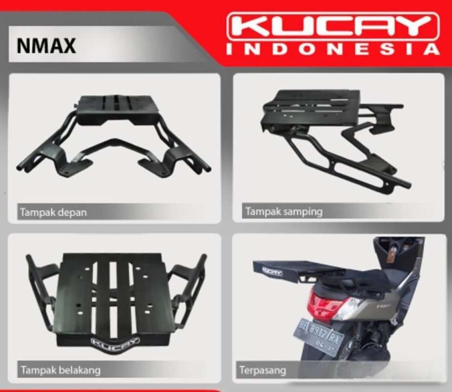 Promo Bracket Geser Kucay Yamaha Nmax Universal Box Motor Givi Shad ...