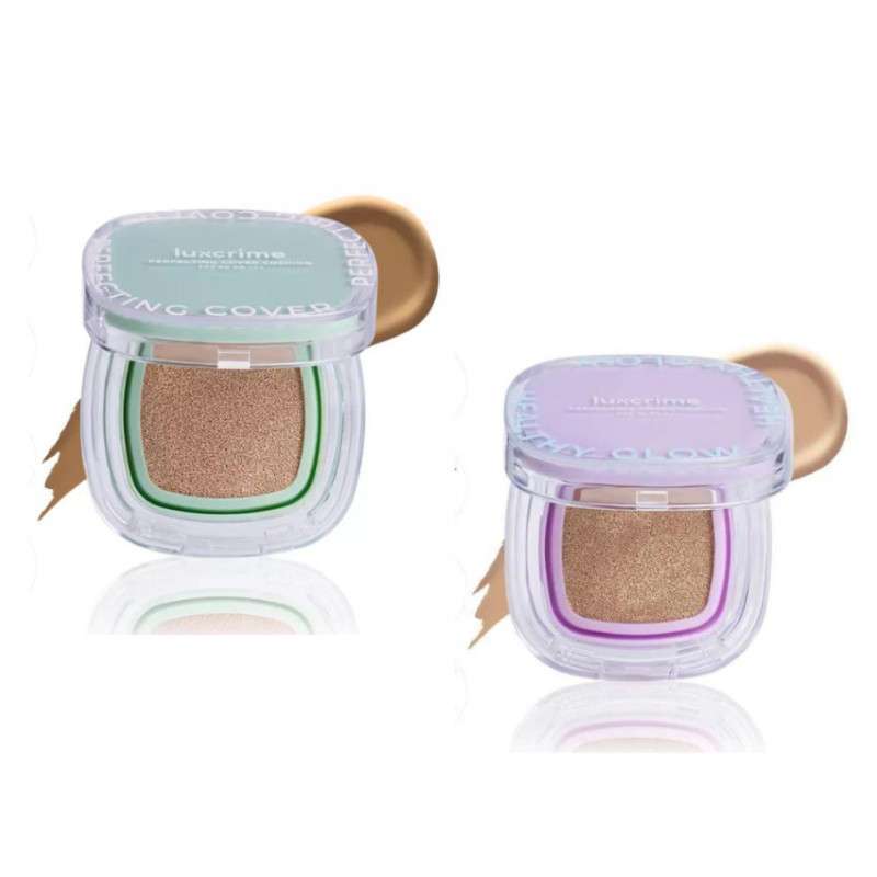 Jual Luxcrime Perfecting Cover Cushion Healthy Glow Spf 35 Pa ...