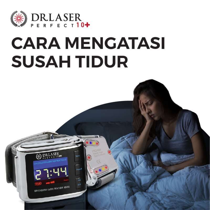 Promo Dr Laser Perfect 10+ Original Jam Tangan Terapi Kesehatan Jantung Stoke Hipertensi ...