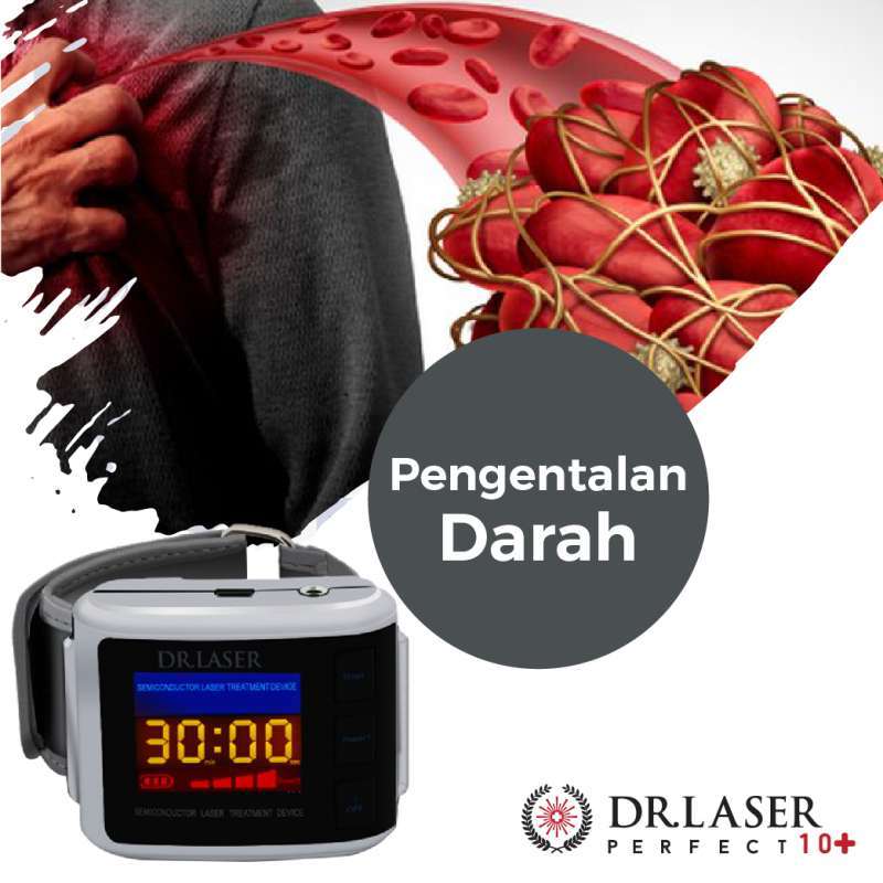Promo Dr Laser Perfect 10+ Original Jam Tangan Terapi Kesehatan Jantung Stoke Hipertensi ...