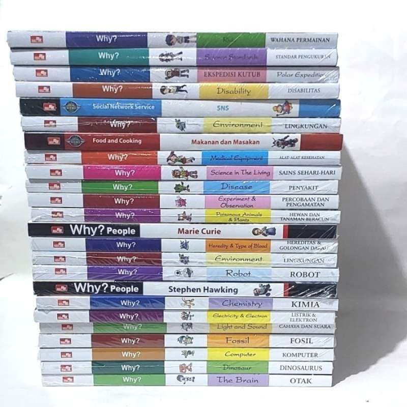 Promo Buku Why/why Series/komik Why/new - Harga 80rb Multicolor Diskon ...