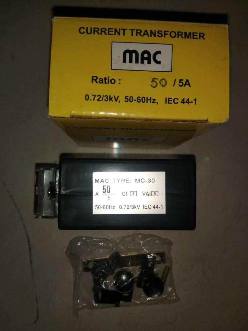 Jual Current Transformer Mc-30 Mac 50 / 5a Di Seller Medan Supermart ...