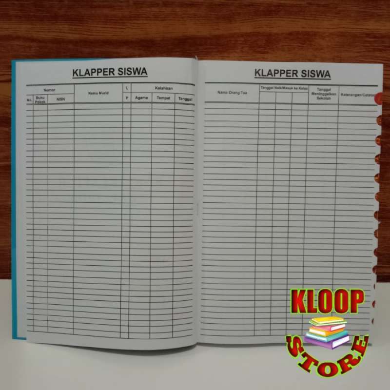 Promo Buku Klapper Siswa Untuk Smp, Sma,smk (packing Bubble Wrap ...