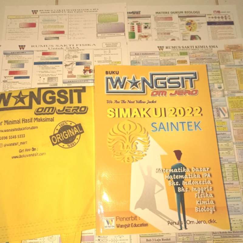 Promo [best Seller]buku Wangsit Simak Ui Saintek 2021 Diskon 28% Di Seller Huka Shop - Kebon ...