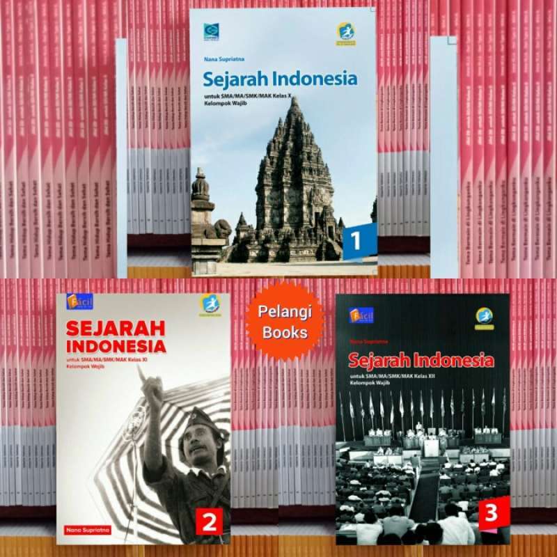 Promo Buku Sejarah Indonesia Kelompok Wajib Sma/ma Kelas 10 11 12 Revisi K13 - Multicolor Kelas ...