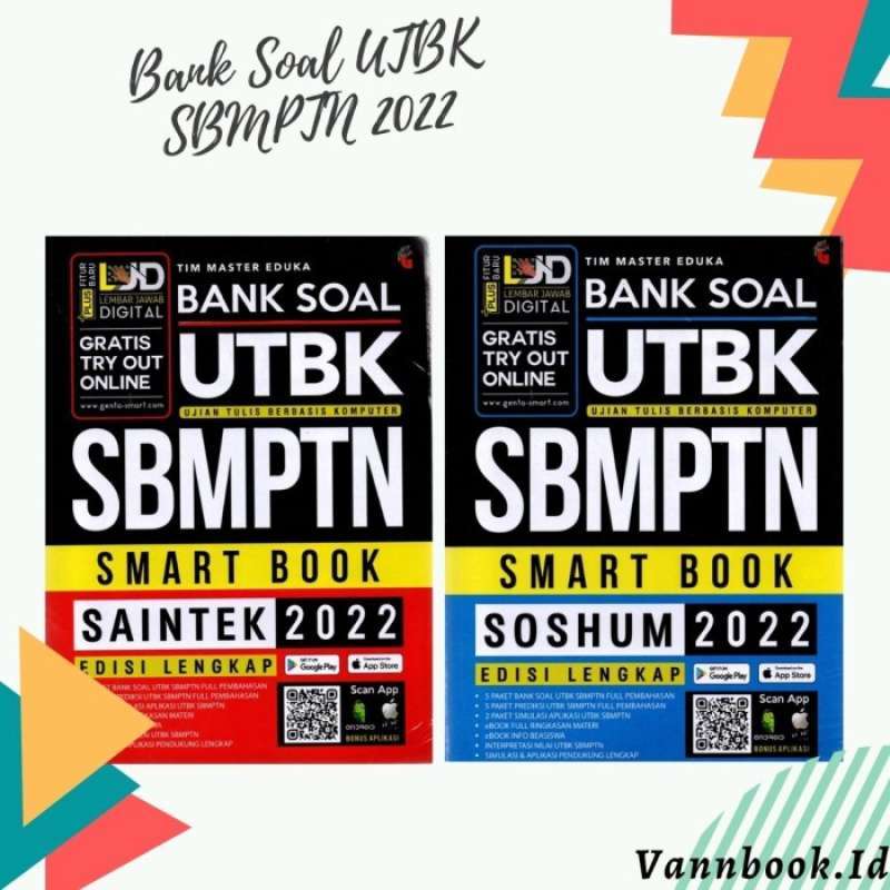 Promo Buku Latihan Soal Utbk Sbmptn Saintek Dan Soshum 2022 - Multicolor Soshum Diskon 28% Di ...