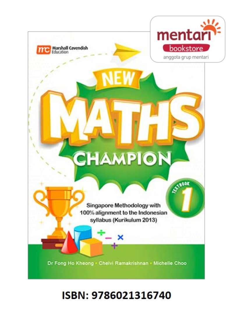 Promo New Maths Champion |textbook| Diskon 25% Di Seller Huka Shop ...