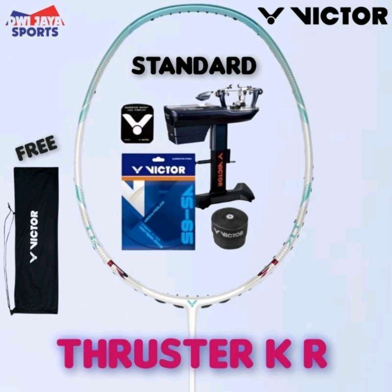 Jual Victor Thruster K R | Tk-r Badminton Racket - Standard Vs-65 4u Di ...