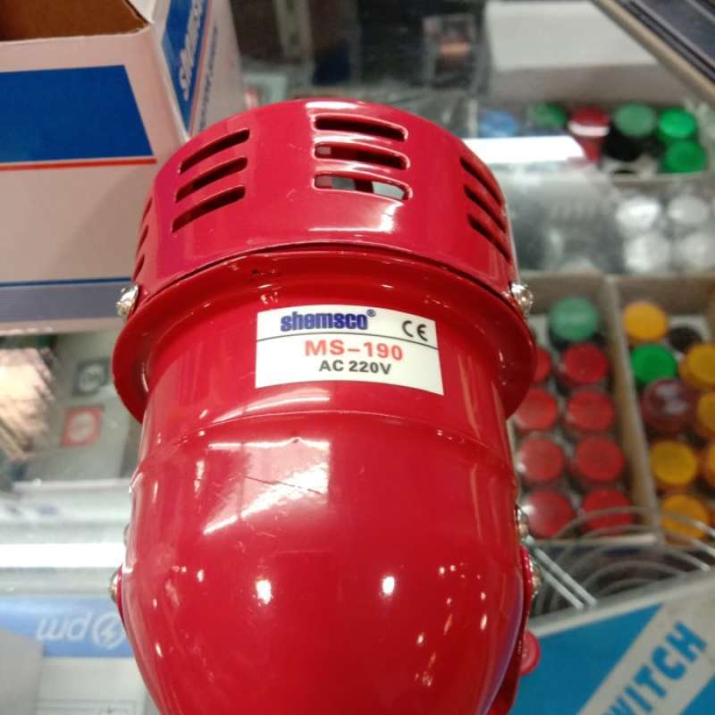 Promo Mini Sirine Motor Sirine Ms190 220v Ac Diskon 31% Di Seller ...