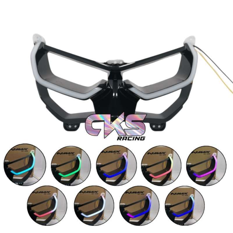 Promo Lampu Alis Drl Depan Nmax New Rgb Plus Frame Alis Nmax 2020 2021 ...