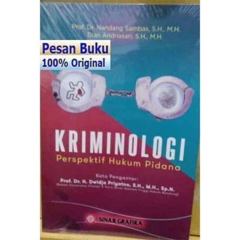 Jual Kriminologi Dan Hukum Pidana Original Harga Termurah Juni 2024 ... Jual Kriminologi Dan Hukum Pidana Original Harga Termurah Juni 2024 ...