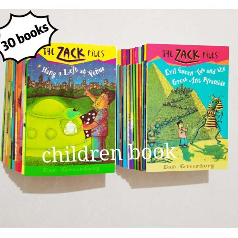 Promo The Zack Files 30 Books Diskon 28% Di Seller Huka Shop - Kebon ...