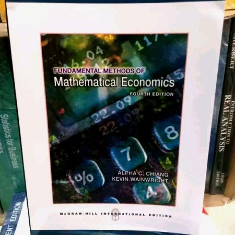 Promo Buku Import Fundamental Methods Of Mathematical Economics Alpha ...