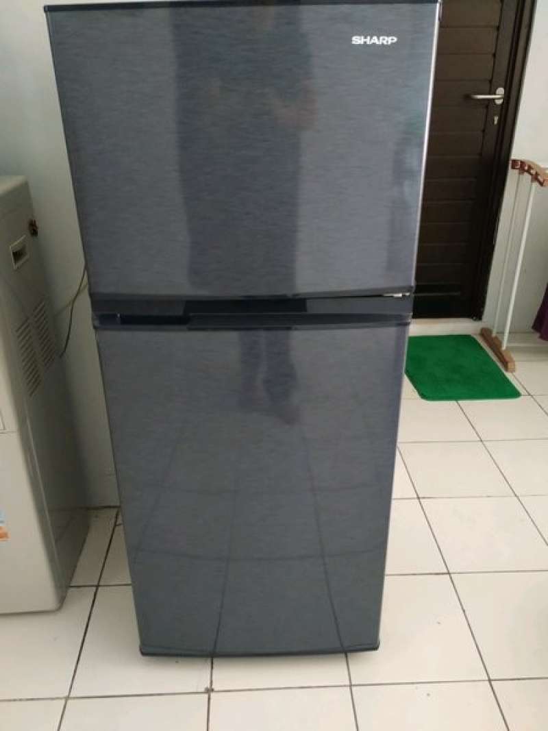 Promo Kulkas 2 Pintu Sharp Sj 195 Md Sg Sr 200l Low Watt Tanpa Bunga Es Diskon 23% Di Seller ...