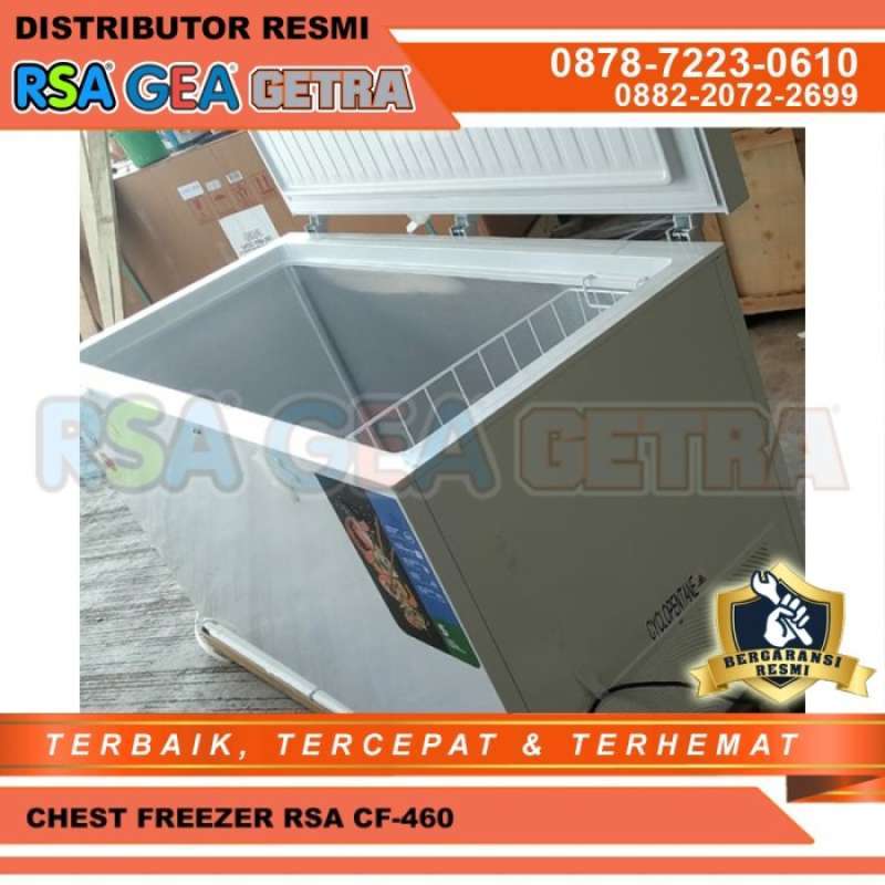 Promo Chest Freezer Rsa Cf-460 Freezer Box Diskon 23% Di Seller Cuanz ...