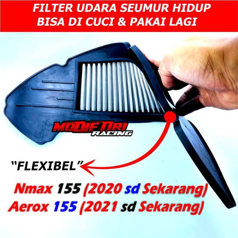 Jual Filter Udara Nmax Stainles Filter Udara Motor Nmax 2020-sekarang ...