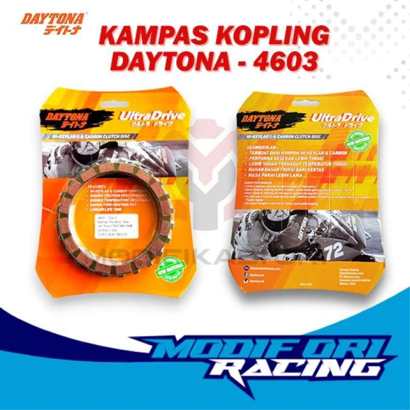 Jual Kampas Kopling Kevlar Daytona All New Cb150r Cbr150r Sonic 150 4603 - Kanvas Ultradrive ...