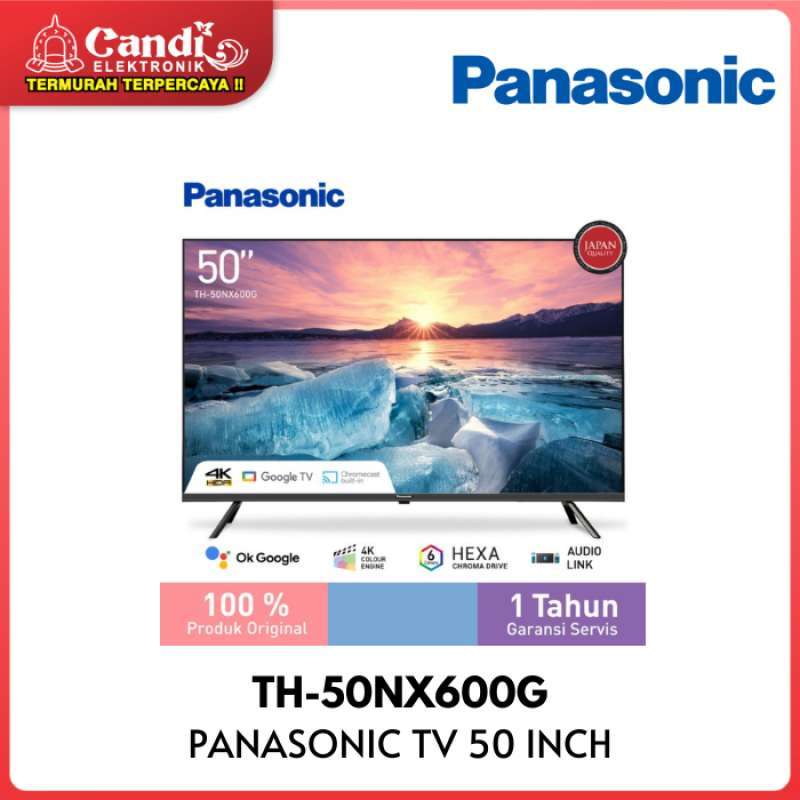 Jual Panasonic 4k Hdr Gooogle Smart Tv 50 Inch Th-50nx600g Di Seller ...