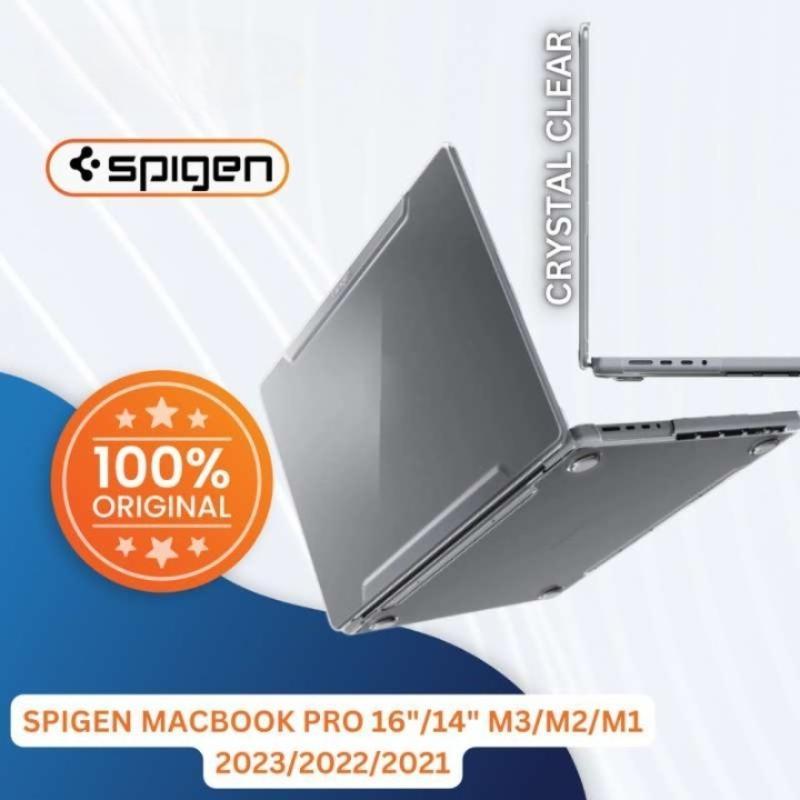 Jual Case MacBook Pro 16 14 M3 M2 M1 2023 Spigen Thin Fit Slim Hard ...
