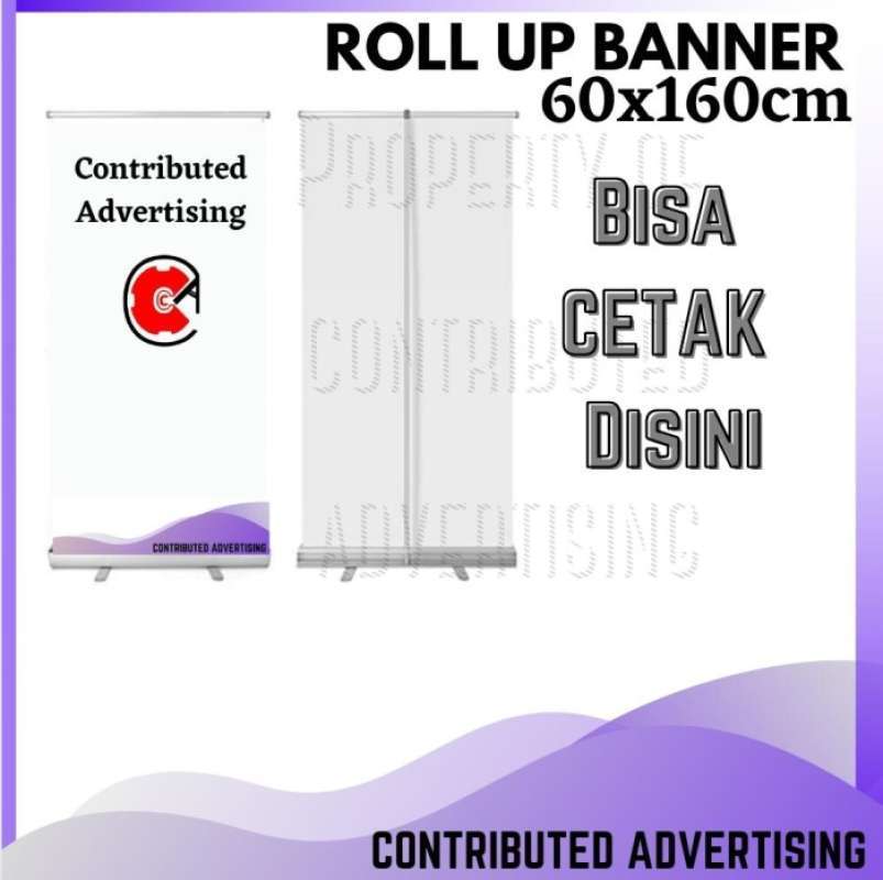 Jual Roll Up Banner + Print Albatros, Rollup Grosir, - Ukuran 60x160 - + Flexy 280gr Di Seller ...