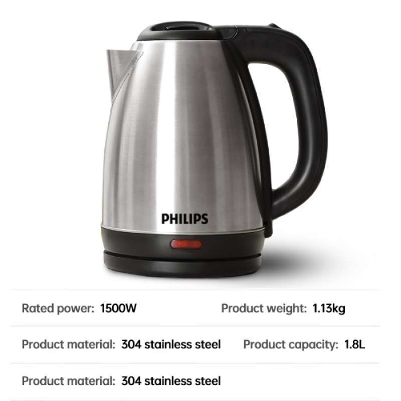 Jual Philips Ketel Listrik-teko Listrik Pemanas Air Low Watt Philips 2 ...