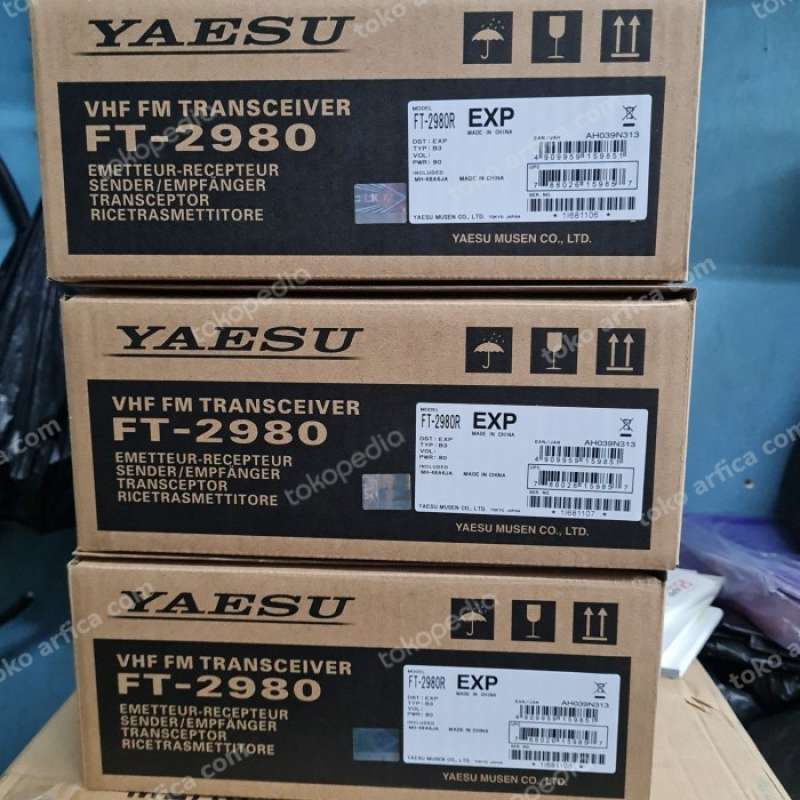 Jual Rig Yaesu Ft-2980 / Ft-2980 R / Ft2980r / Ft2980 R Vhf 136-174mhz Ori Di Seller Noelle ...