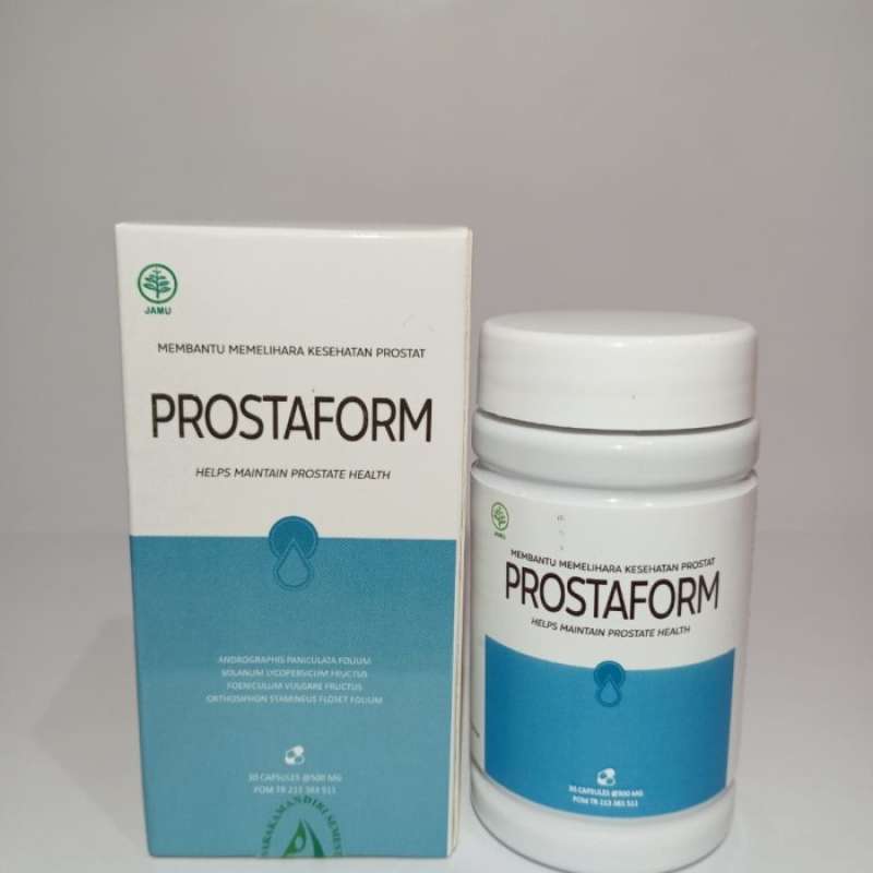Prostaform Asli Obat Prostat Original Herbal Lengkap Harga Terbaru Juli ...