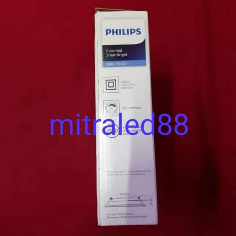 Promo Philips Led Downlight Dn027b G2 14w Smartbright Panel Dn027b ...