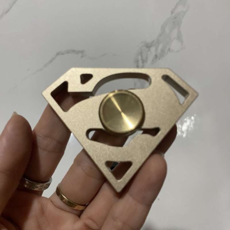 Promo Fidget Spinner Brass Luminuous Hybrid 608 Ceramic Bearing/ Spiner ...