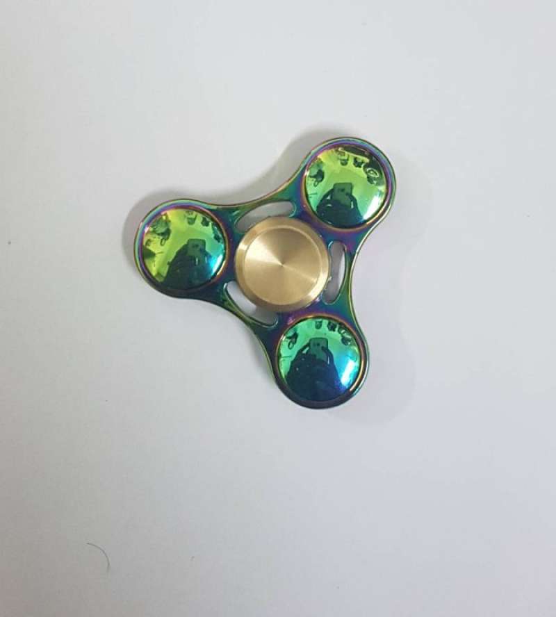 Promo Hand Fidget Spinner Rainbow Bahan Besi Diskon 50% Di Seller ...