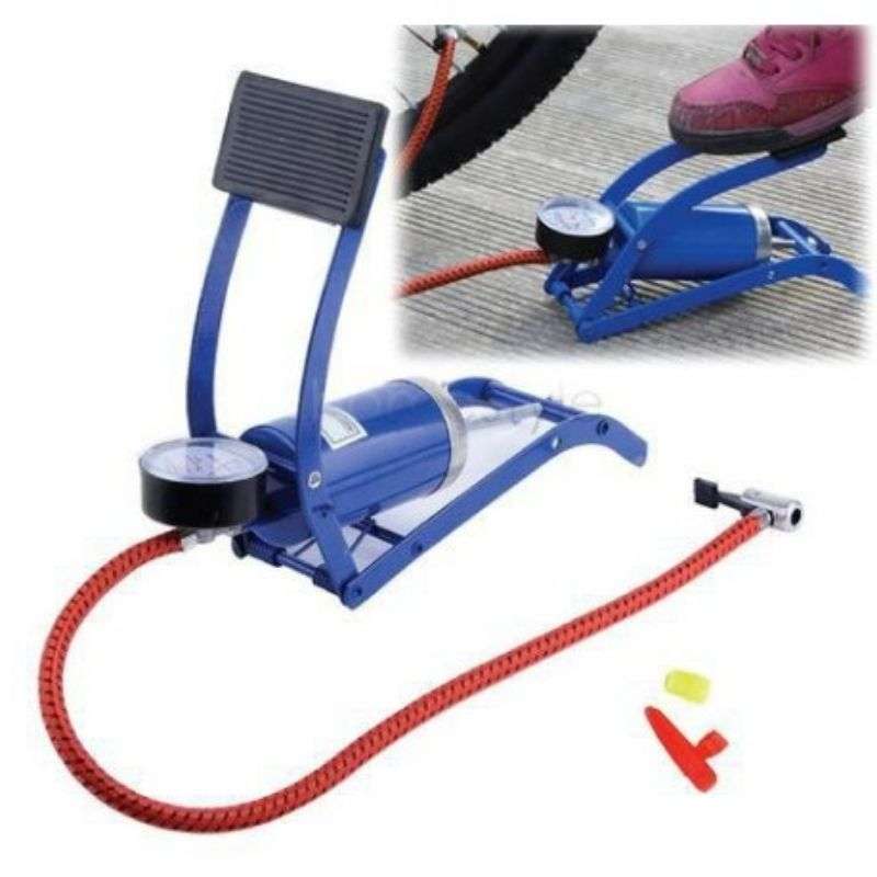 Jual Pompa Injak Kaki Mini Mobil Motor / Foot Pump Multipurpose Ezzy Di ...