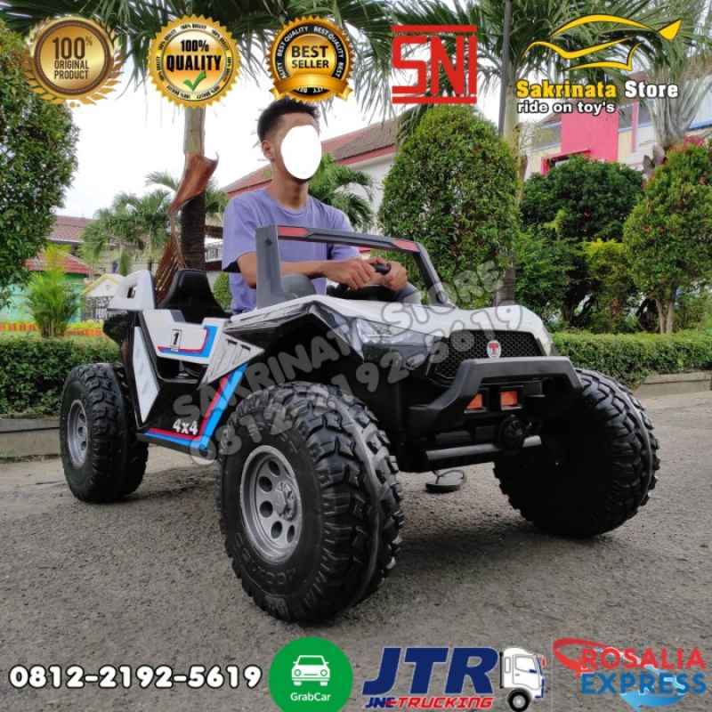 Promo Mobil Aki Anak Jeep Buggy Jumbo 24 Volt Mobil Aki Dewasa Bisa 90 ...