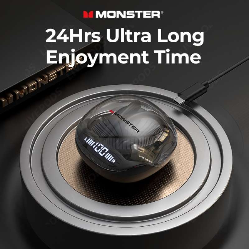 Jual Monster Open Ear 202 Tws Sports Bluetooth Headphones Waterproof ...