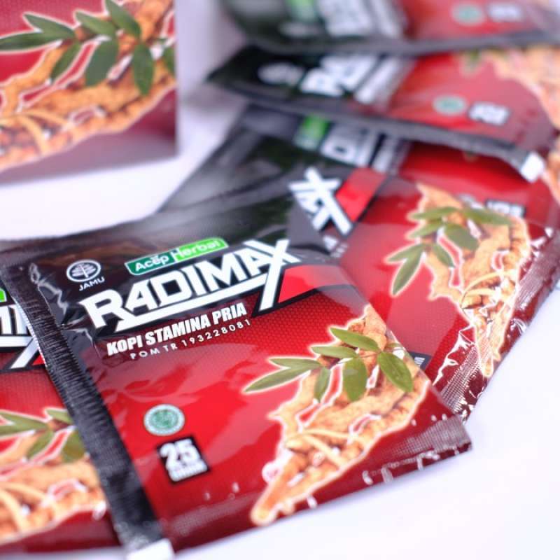 Promo Kopi Radimax Asli Kopi Stamina Pria Isi 10 Sachet - Suplemen Pria ...