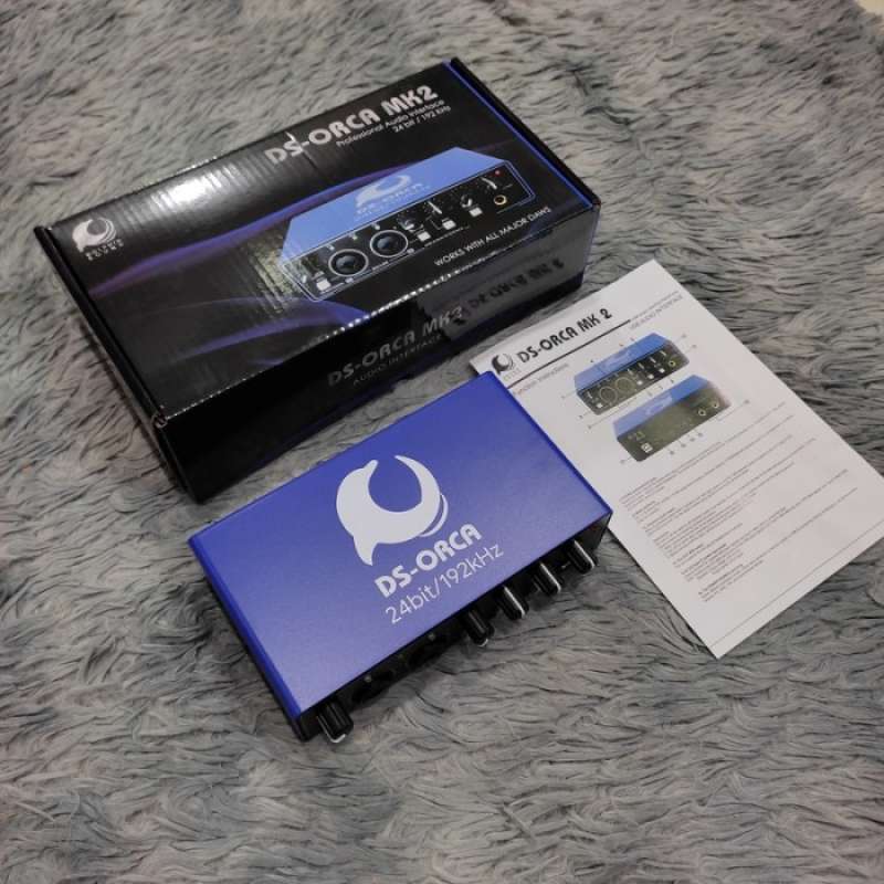 Promo Dolphin Sound Ds Orca Mk2 Fesional Audio Interface Souncard ...