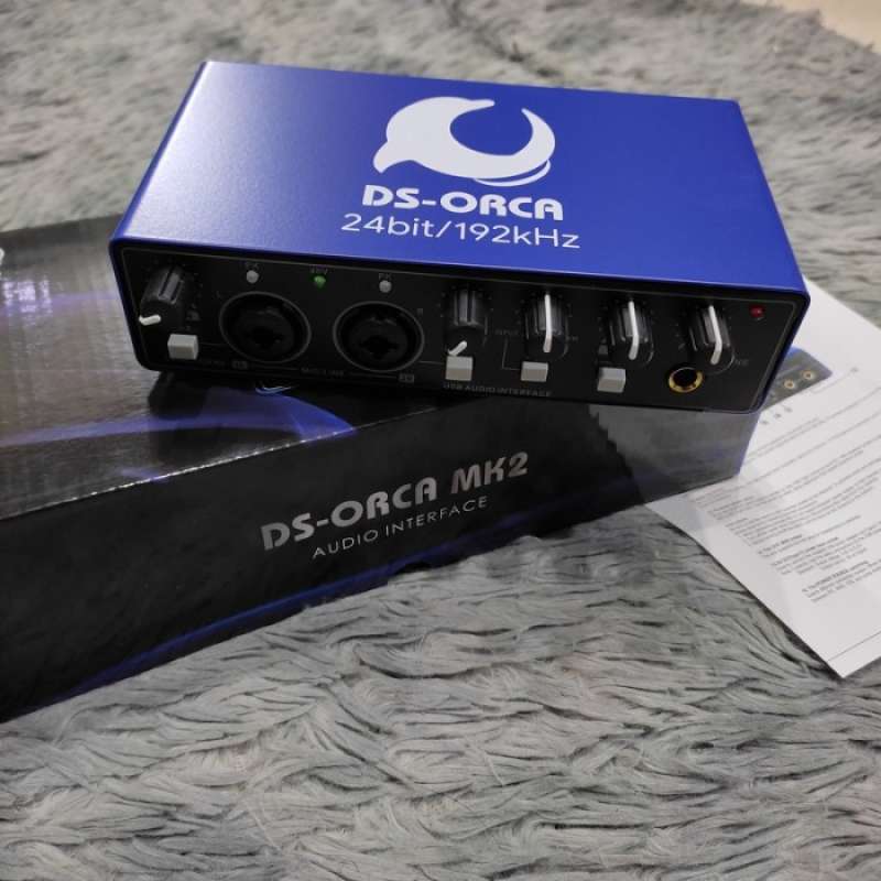 Promo Dolphin Sound Ds Orca Mk2 Fesional Audio Interface Souncard ...