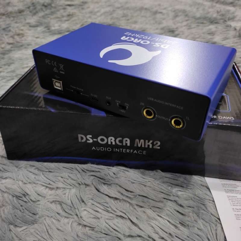 Promo Dolphin Sound Ds Orca Mk2 Fesional Audio Interface Souncard ...
