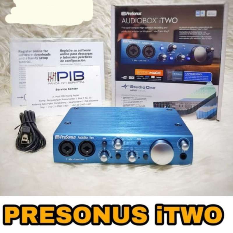 Promo Sound Card / Audio Interface Presonus Audiobox Itwo Diskon 23% Di ...