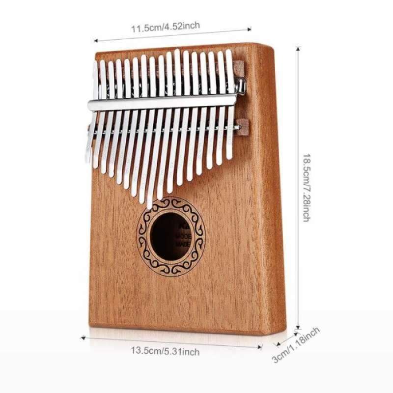 Promo Alat Musik Kalimba Thumb Piano Musical 17 Note Sound Quality ...