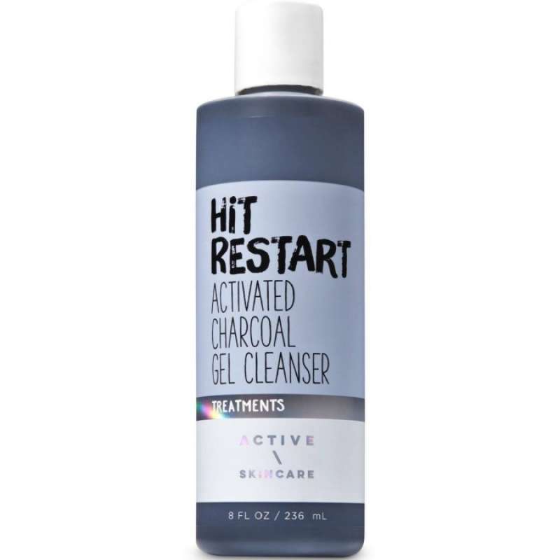 Promo Bath & Body Works Hit Restart Activated Charcoal Gel Cleanser 236 ...
