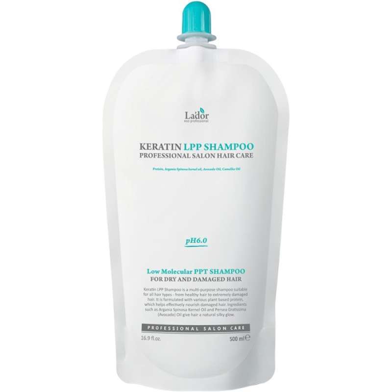 Promo Lador Keratin Lpp Shampoo 500ml Pouch Diskon 23% Di Seller ...