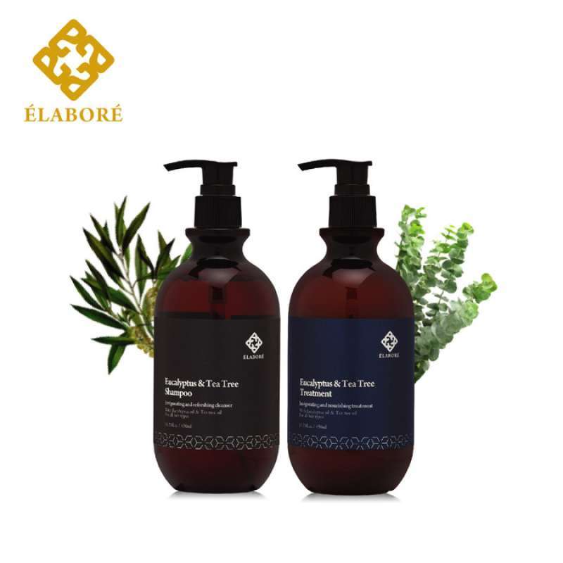 Promo Elabore Eucalyptus & Tea Tree Shampoo & Treatment - Anti Ketombe ...