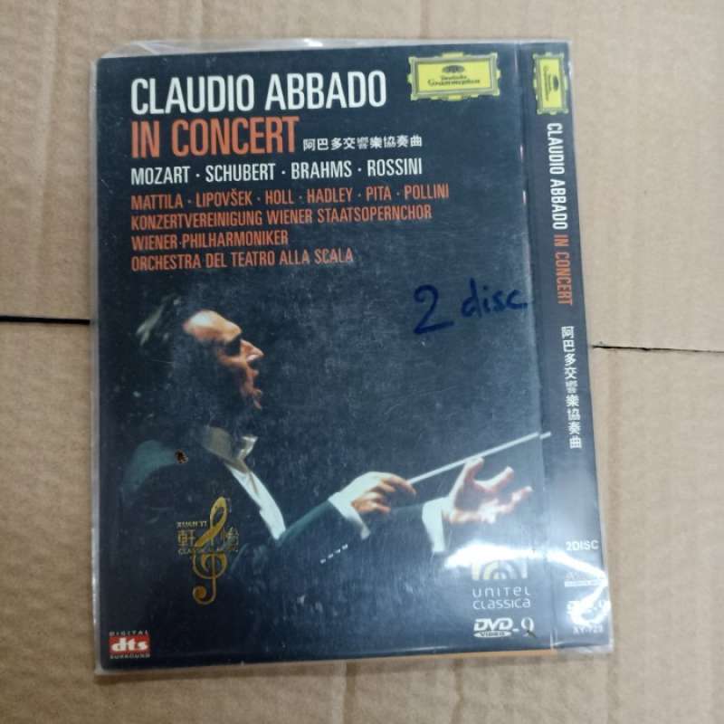 Promo Dvd9 Claudio Abbado In Concert (2 Disc) Diskon 23% Di Seller Melodiya Store - Cengkareng ...